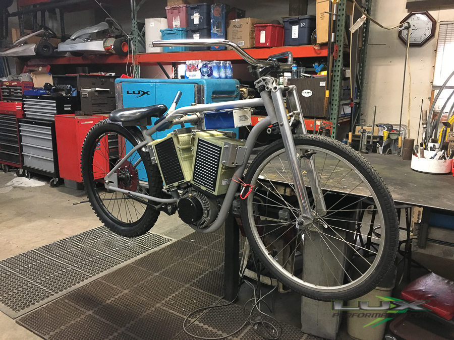 Cindi Lux - Electric Board Track Bike Build